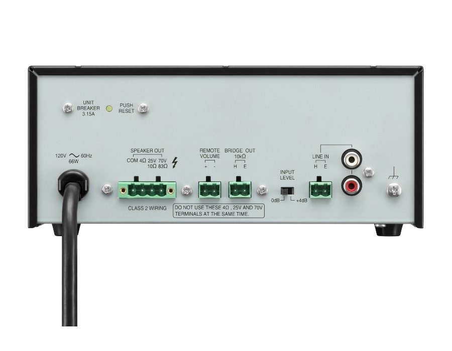 TOA BA-200 Series.REAR | Audio Pro | México